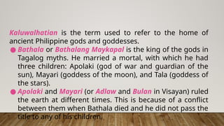 3-Philippine Mythology Philippine Literature | PPTX | Poetry | Books ...