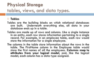 Physical elements of data | PPT