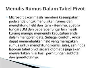 mengenal dengan singkat tentang Pivot Table.pptx