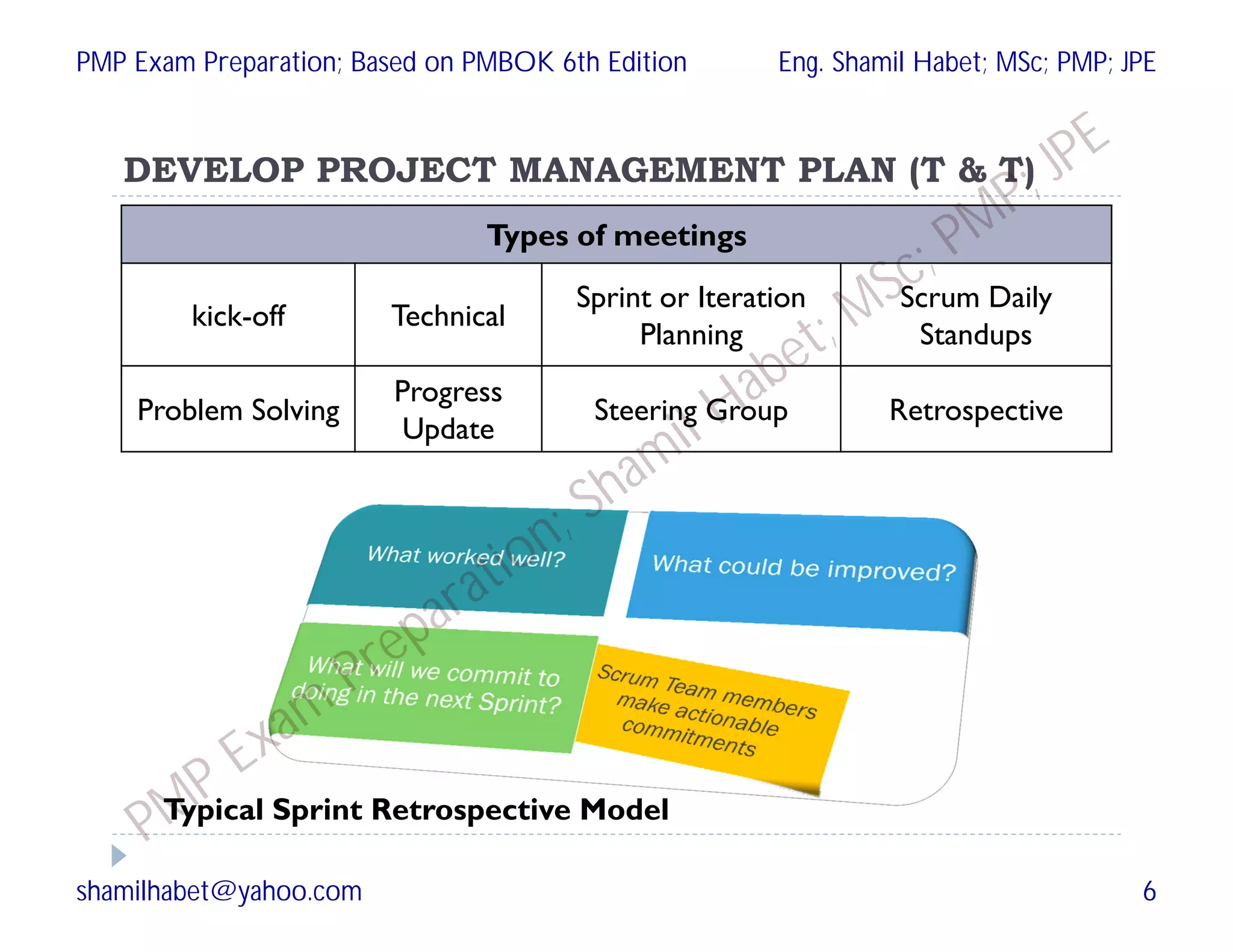 PMP Chapter 3 of 6 Planning Process Group (24- Processes) (Based on ...