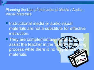 3 planning-the-use-of-instructional-media | PPT