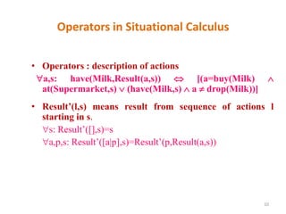 3. planning in situational calculas | PPTX