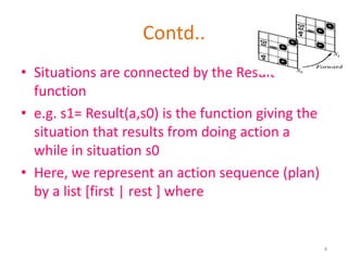 3. planning in situational calculas | PPTX