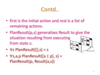 3. planning in situational calculas | PPTX