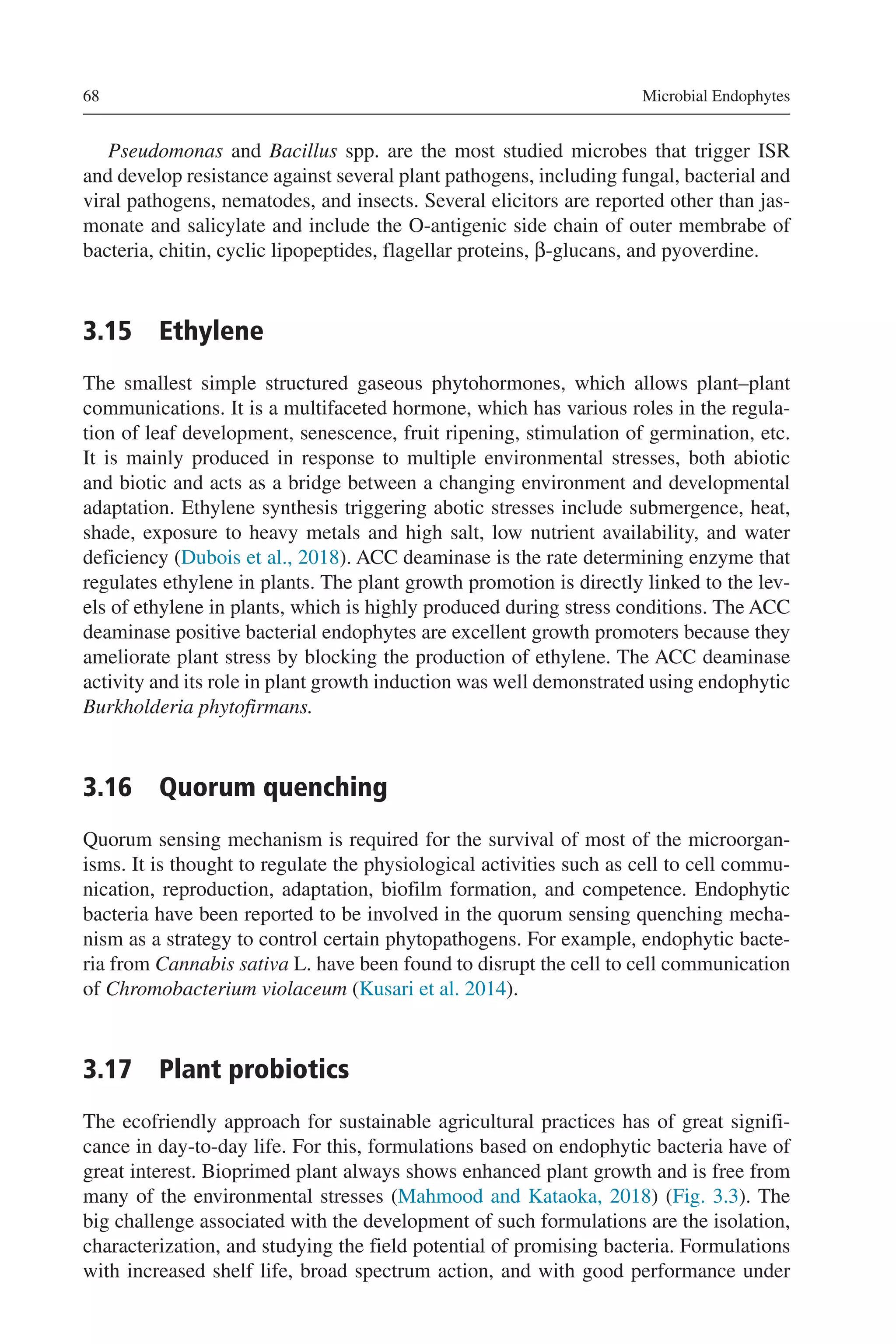 Plant growth-promoting mechanisms of endophytes | PDF