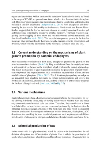 Plant growth-promoting mechanisms of endophytes | PDF