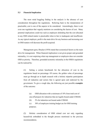 3 pma salehuddin - analysis osh legislation | PDF