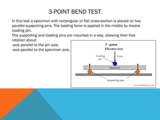 3 point bend test | PPT