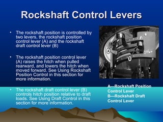 Three point hitch components of tractor | PPT
