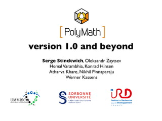 Polymath: Version 1.0 and Beyond | PPT
