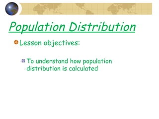 3 population distribution of india | PPT