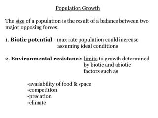 Population Growth | PPT