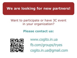 3C [TRIPLE C] CONSCIOUS COMMUNICATION COMMUNITY | PPTX