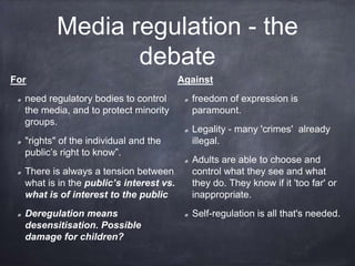 3 press regulation leveson | PPTX