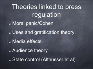 3 press regulation leveson | PPTX