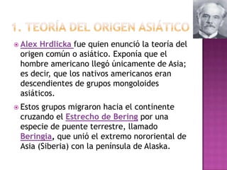 Teoría Del Origen Asiático – Teoría asiática de Aleš Hrdlička – BJAJ