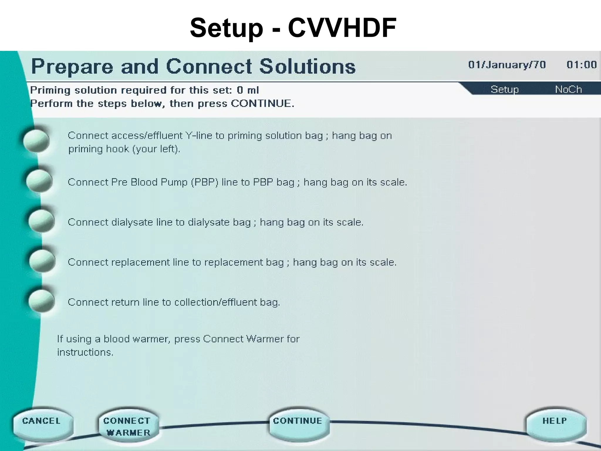 3 prismaflex basic setup operation | PPT