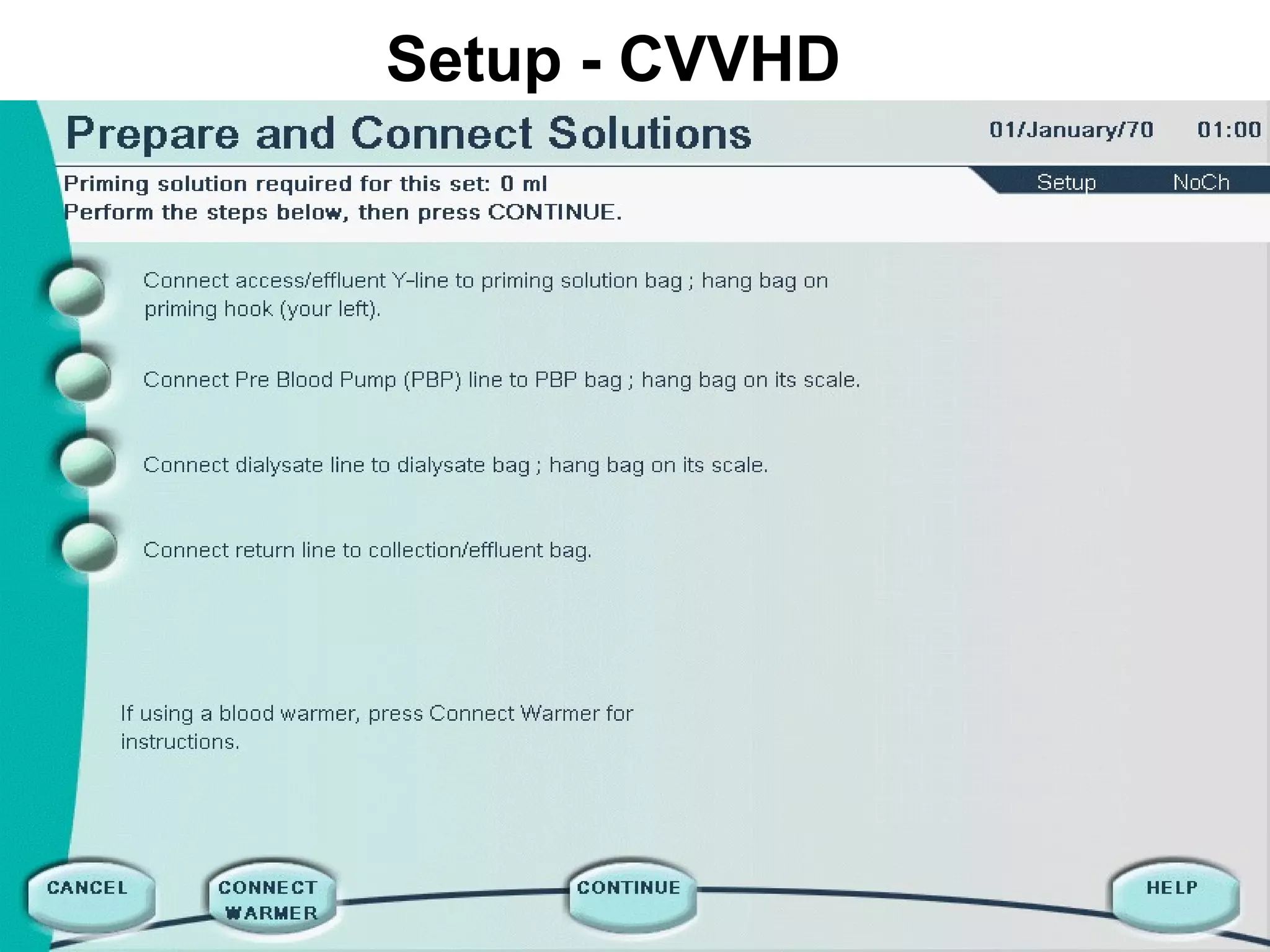 3 prismaflex basic setup operation | PPT