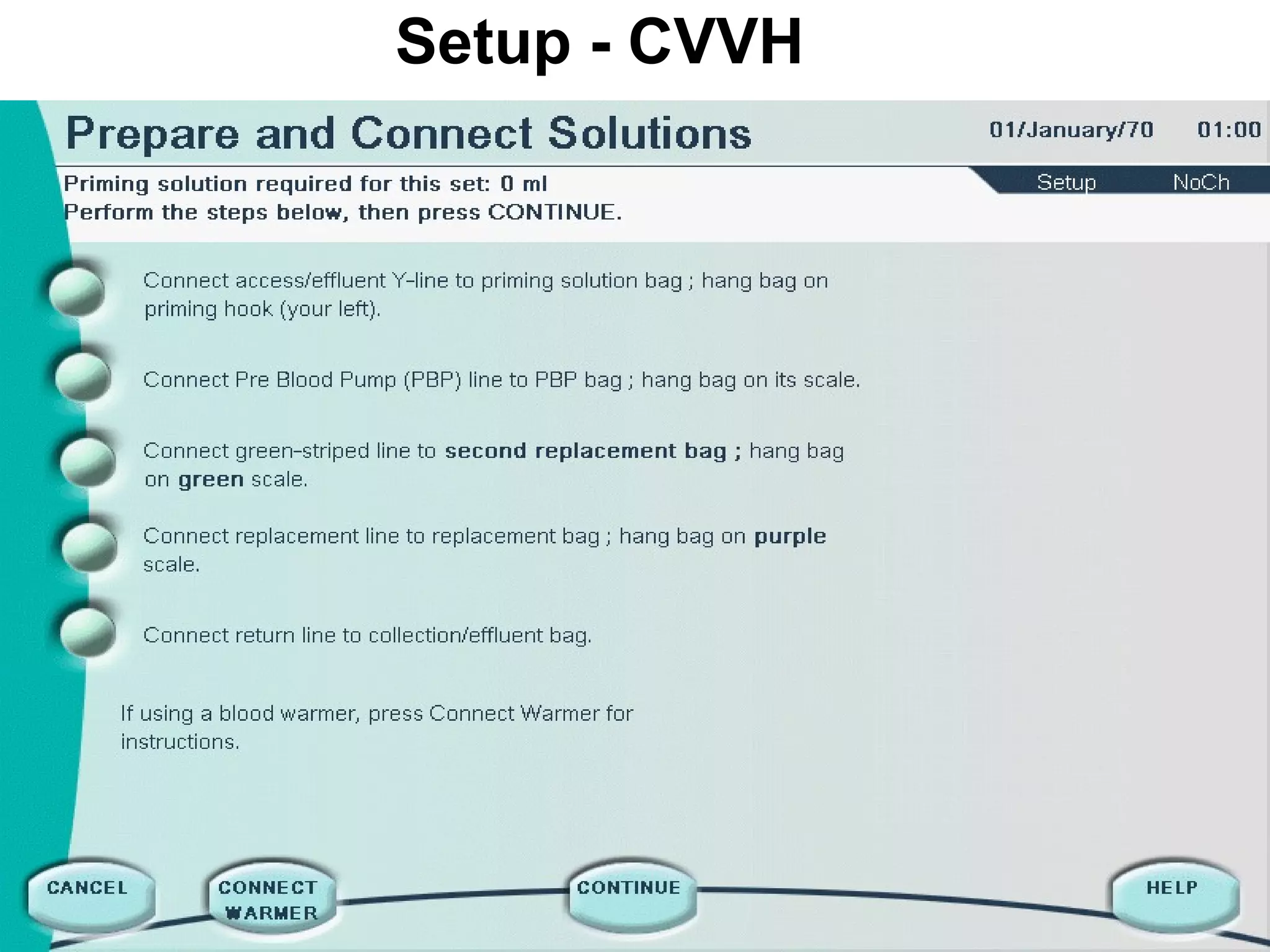 3 prismaflex basic setup operation | PPT