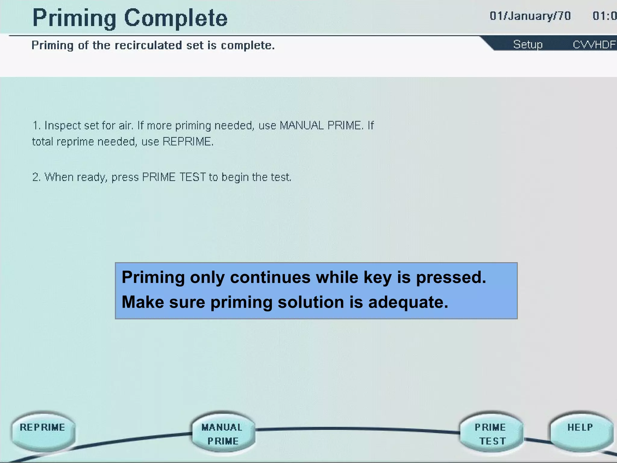 3 prismaflex basic setup operation | PPT