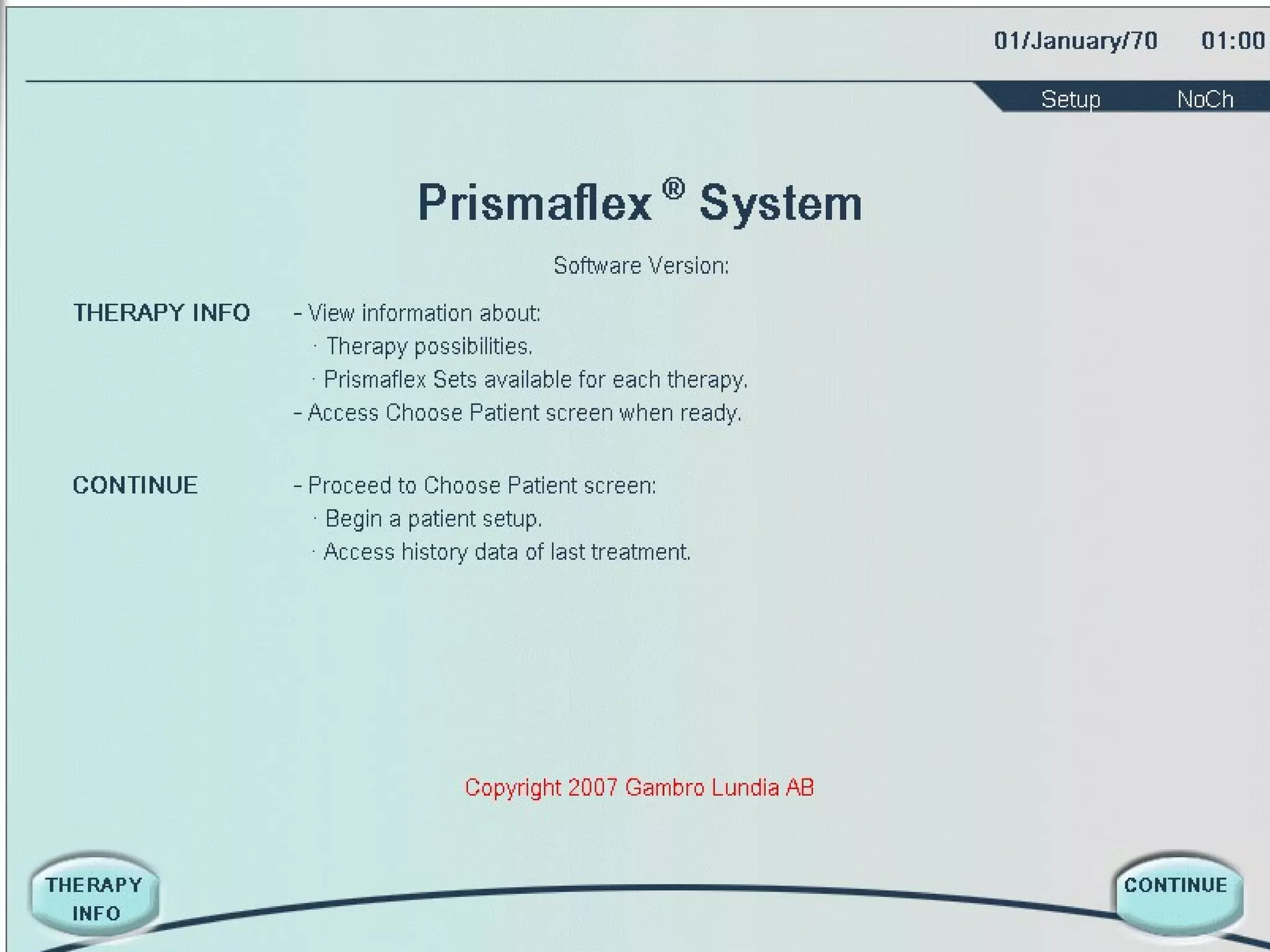 3 prismaflex basic setup operation | PPT