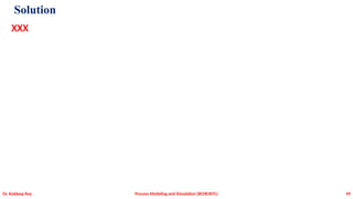 3-Process Modelling and Simulation (BCHE307L) for chemical engineering ...