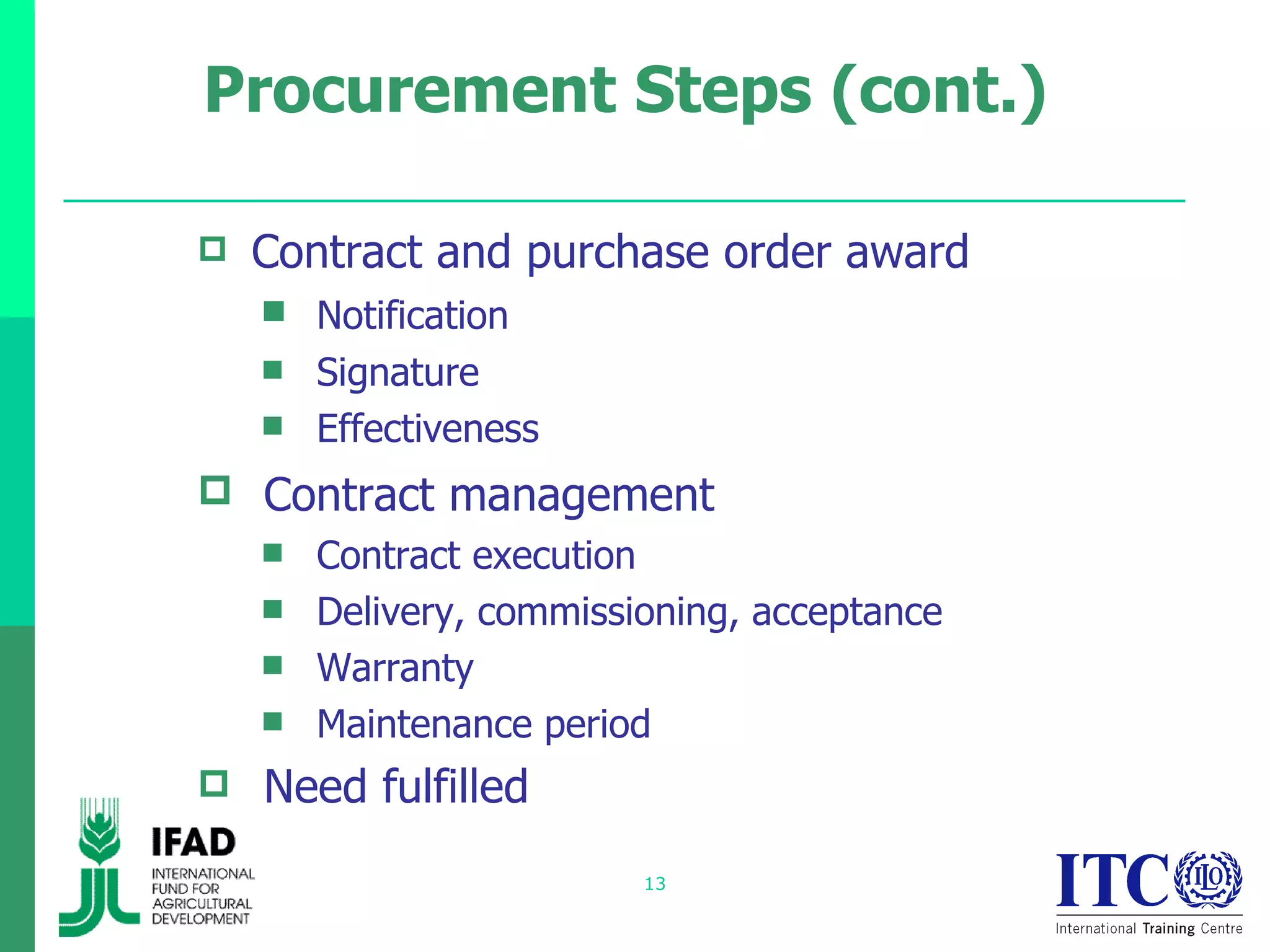 Procurement Plan | PPT
