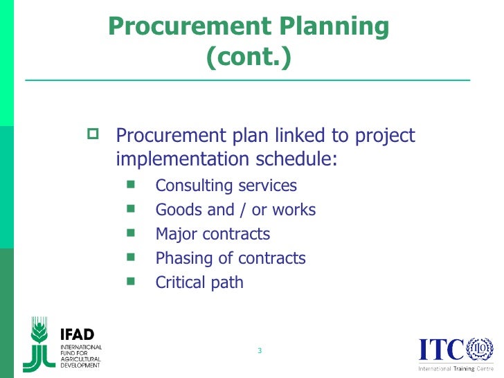 Procurement Plan