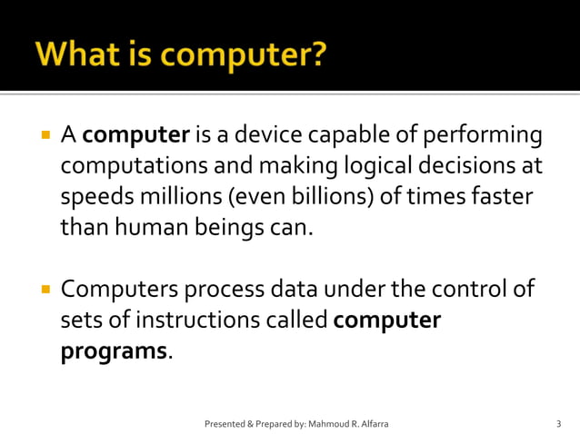 3 programming-using-java introduction-to computer | PPT