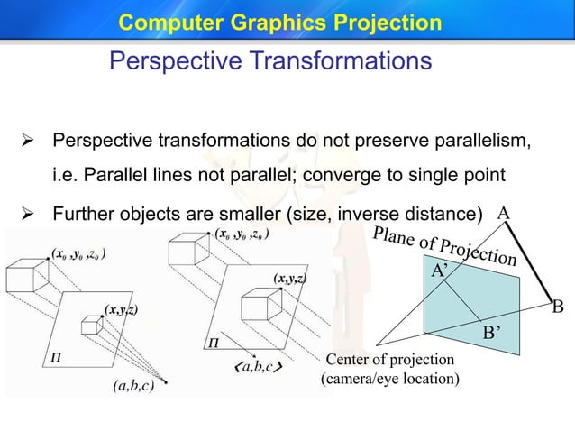 3 projection computer graphics | PPT