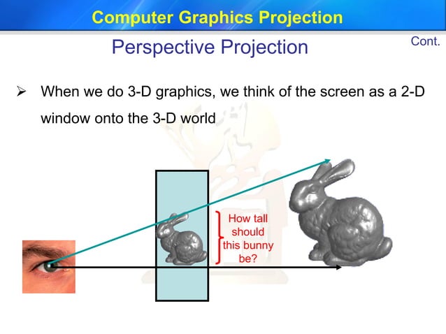 3 projection computer graphics | PPT