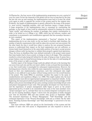 3. Project Management A Case Study Of A Successful Erp Implementation | PDF