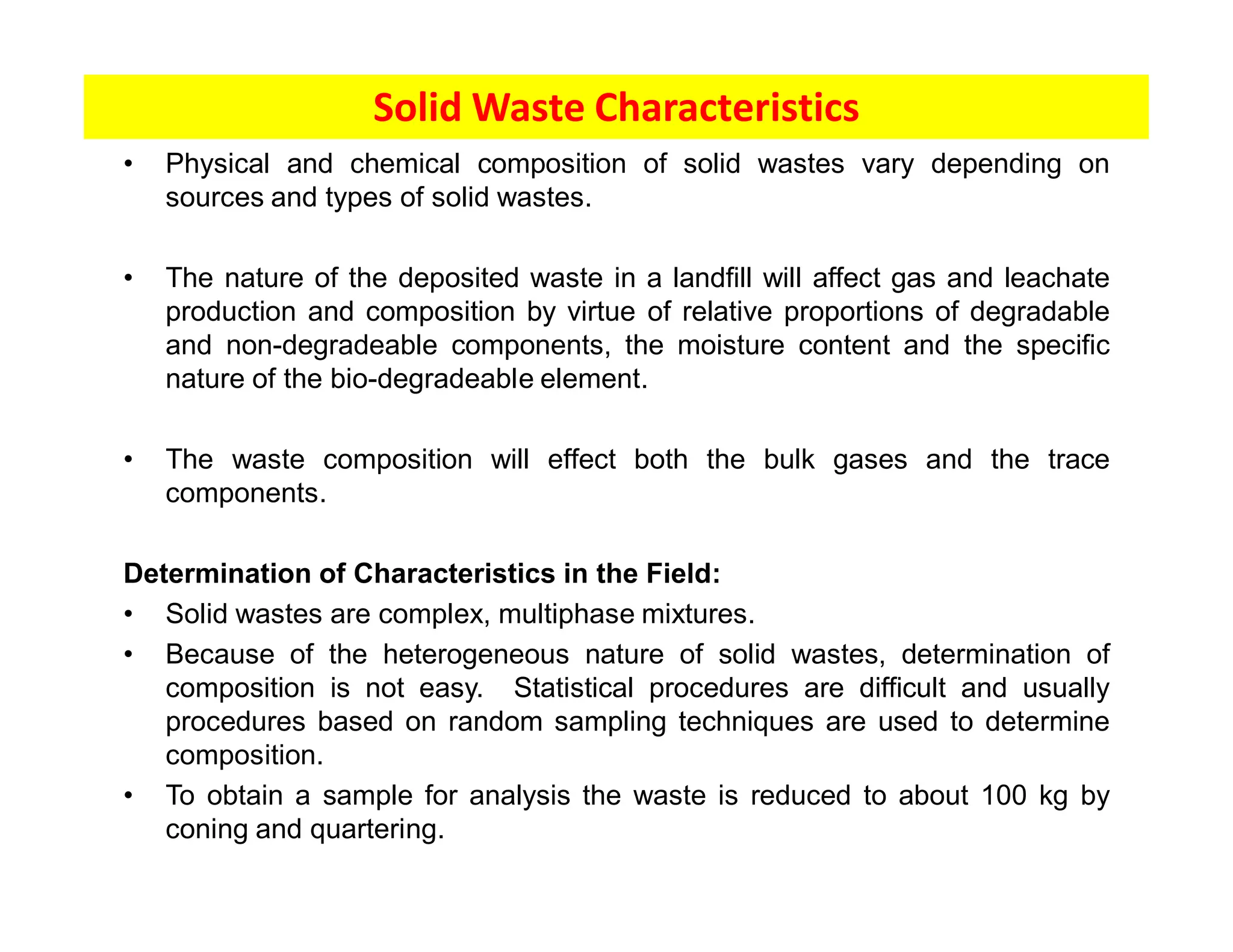 Characteristics -of-muncipal-solid waste | PDF