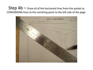 3 point perspective letters | PPT