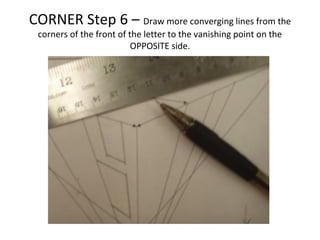 3 point perspective letters | PPT