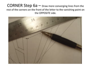 3 point perspective letters | PPT