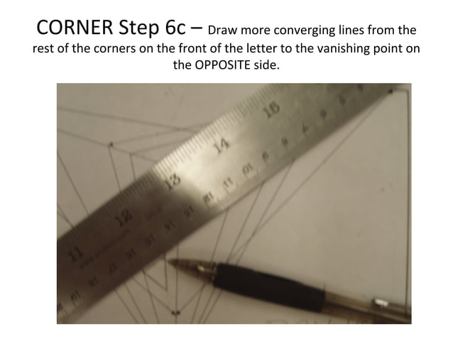 3 point perspective letters | PPT