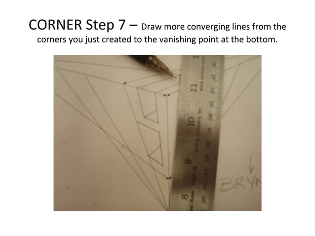 3 point perspective letters | PPT