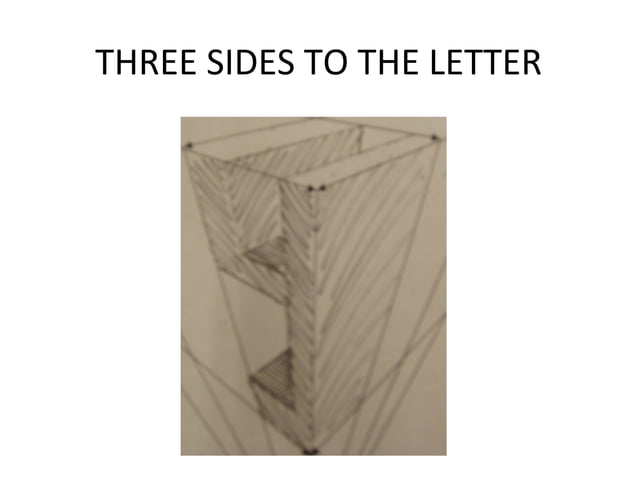3 point perspective letters | PPT