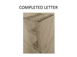 3 point perspective letters | PPT