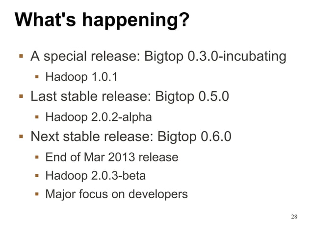 Deploying Hadoop-Based Bigdata Environments | PPT