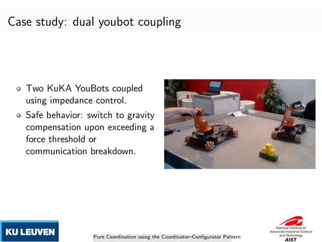 Pure Coordination Using The Coordinator Configurator Pattern Ppt