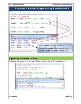 3-Python Python oho pytho hdiwefjhdsjhds | PDF