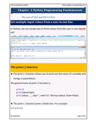 3-Python Python oho pytho hdiwefjhdsjhds | PDF