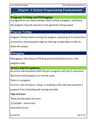 3-Python Python oho pytho hdiwefjhdsjhds | PDF