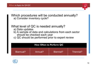 Quality assurance and quality control presentation | PDF | Business ...