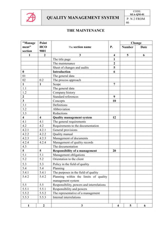 3. quality management manual | PDF
