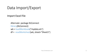 3 R Tutorial Data Structure | PPT