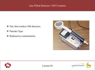 Radiation detection and measurement | PPTX