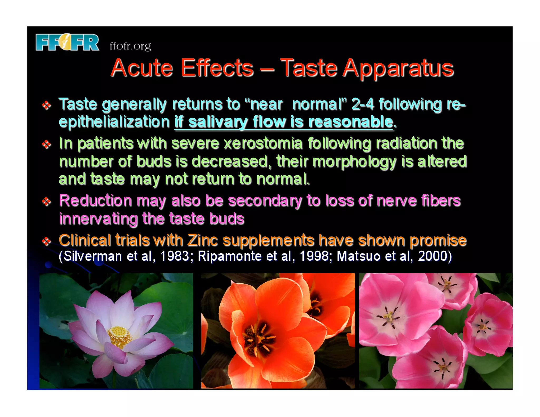 3.radiation effects mucosa, taste, jaw opening | PDF